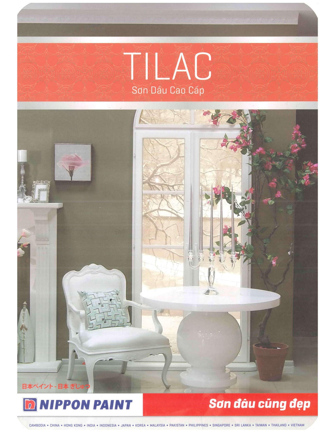 Bảng màu sơn dầu Tilac